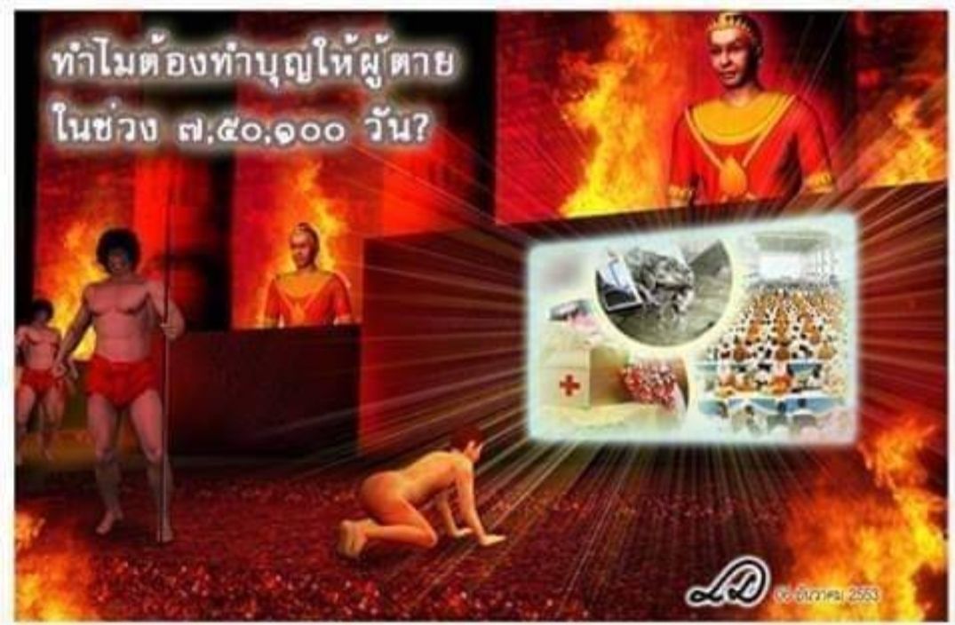 ทำไมต้องทำบุญให้ผู้ตายในช่วง 7, 50, 100 วัน? ในคร 072.today